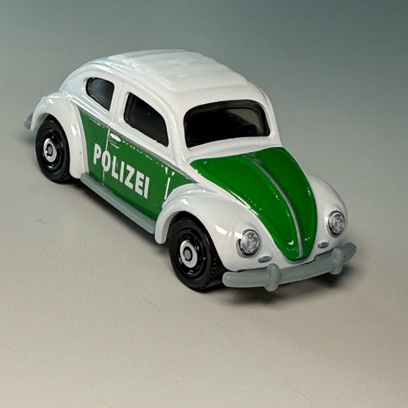 MATCHBOX | Toys | Matchbox Volkswagen Beetle Polizei Police Car Green ...